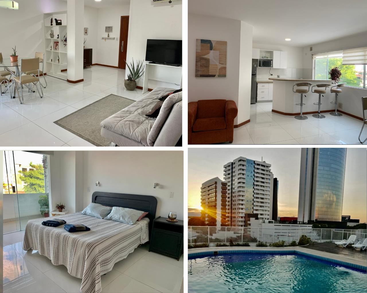 EQUIPETROL - COND. ITAIPU - HERMOSO DEPT. 2D AMOBLADO EN ALQUILER ...